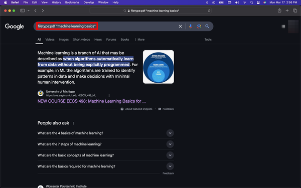How to improve your search by using Advanced Search Operators on Google