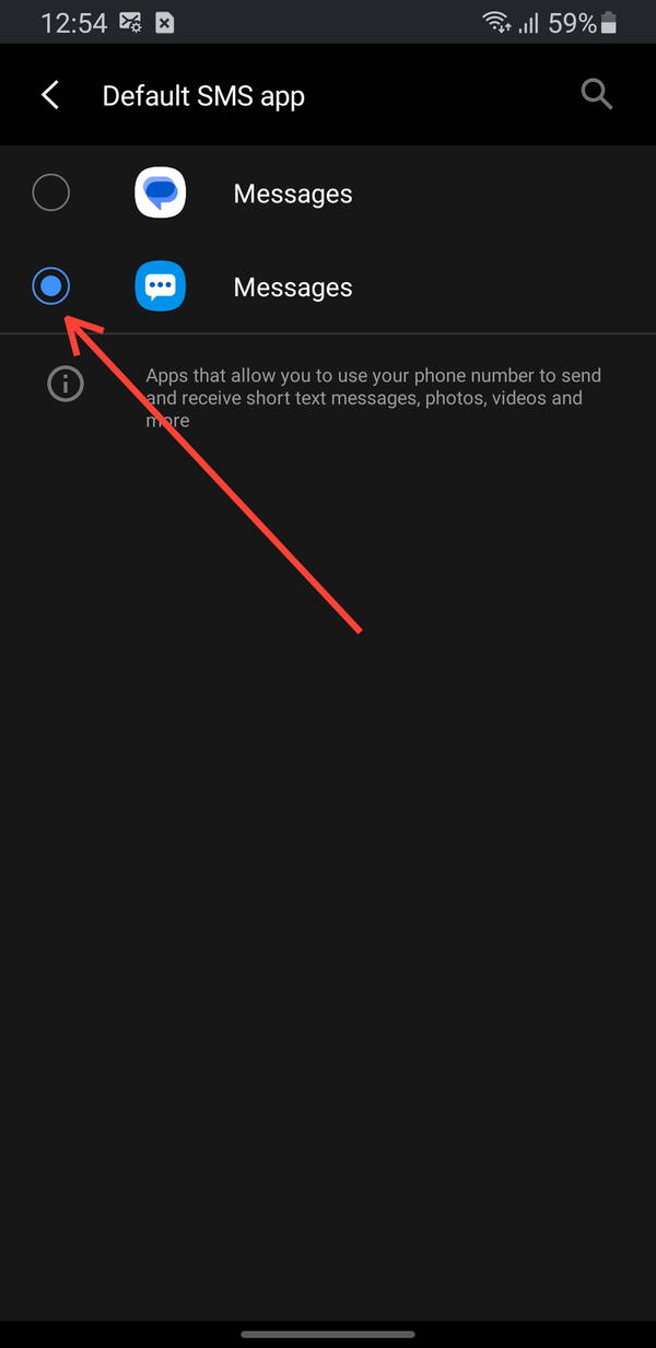 How to change Default apps on an Android phone