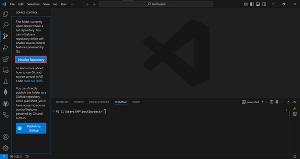 How to push changes to GitHub from VS code