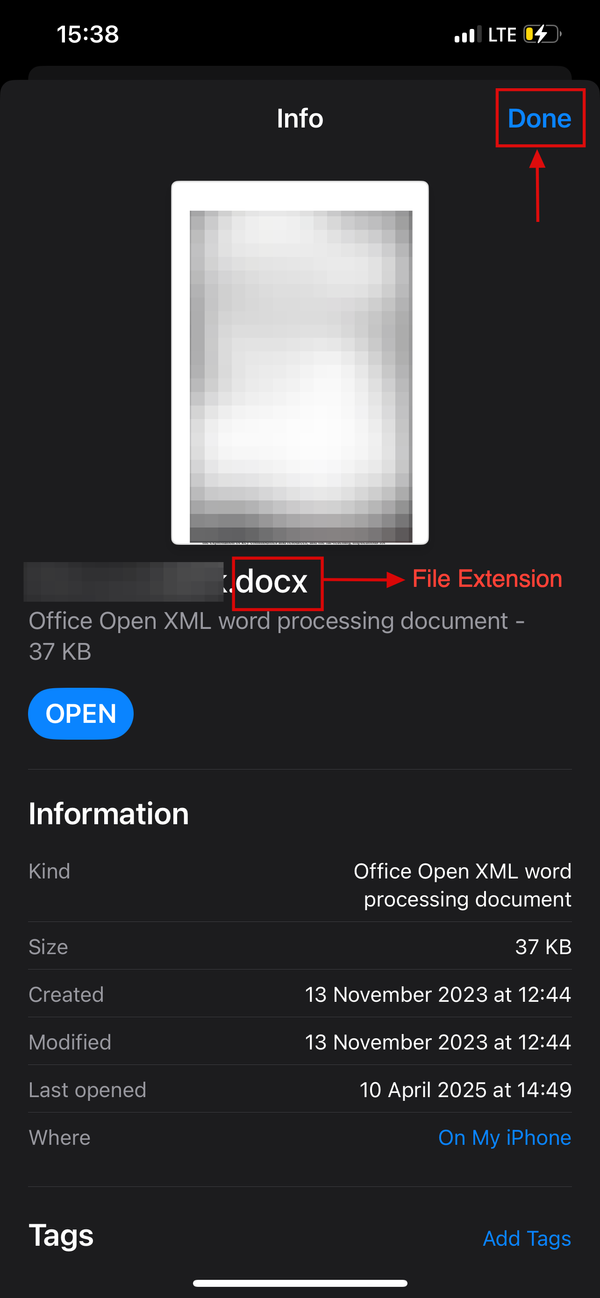 How to Change File Extension (Type) on iPhone
