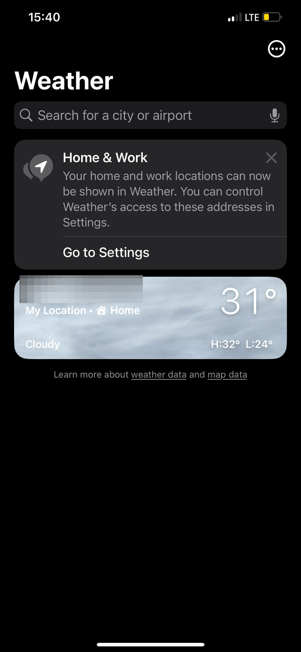 How to Change Weather Location on an iPhone