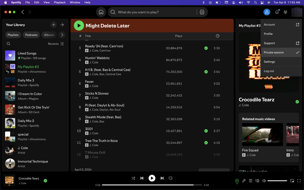How to Enable and Disable 'Private Session' on Spotify