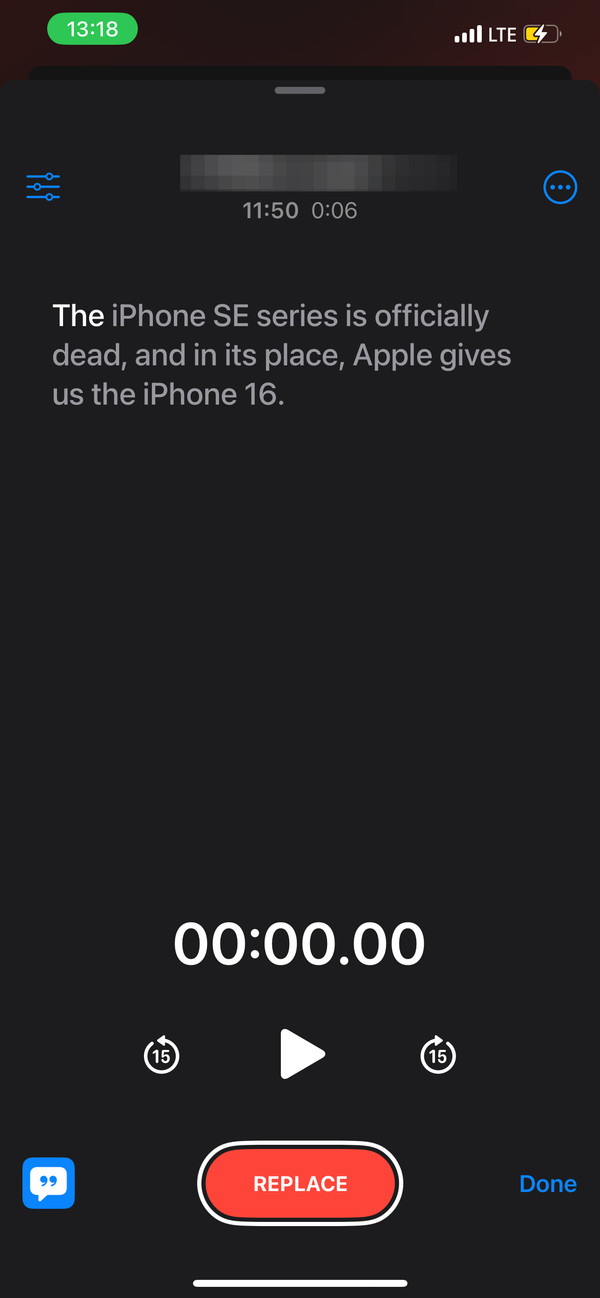 How to Transcribe Voice Recordings to Text on an iPhone