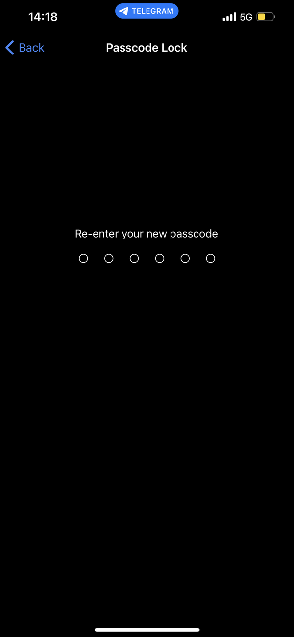 How to Lock Telegram Using Passcode on Mobile