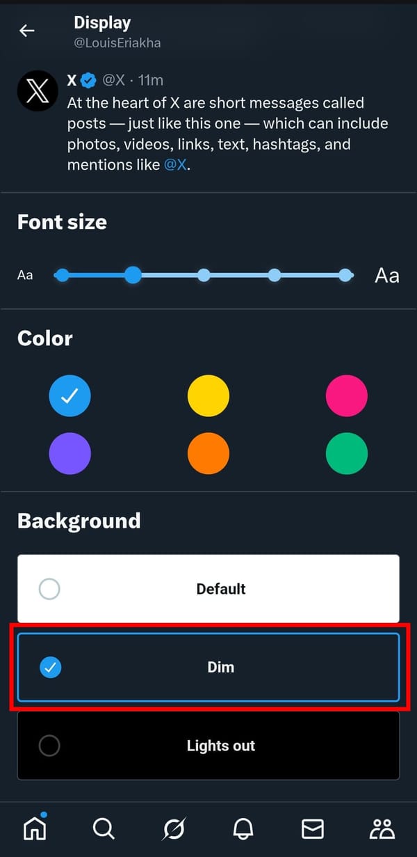 How to Turn On Dark Mode on X for App and Web