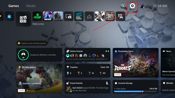 How to Change the Theme on PlayStation 5 Console