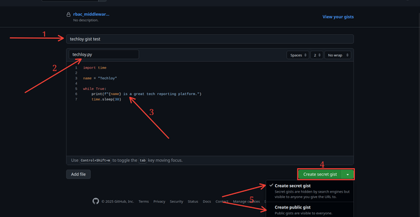 How to use Gists on GitHub