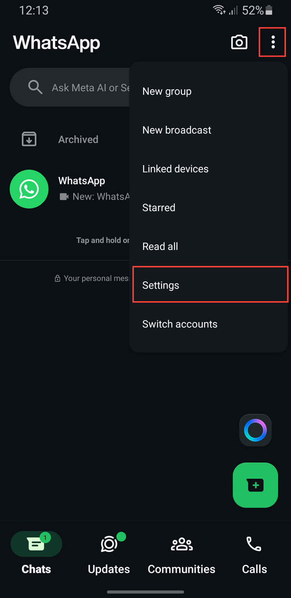 How to delete your WhatsApp account