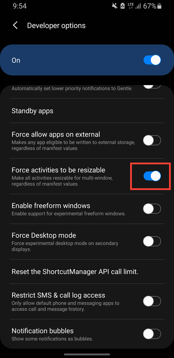 How to Enable Multi-Window Mode for All Apps on Android
