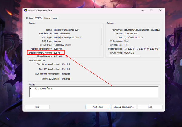 How to Check VRAM on Windows 11